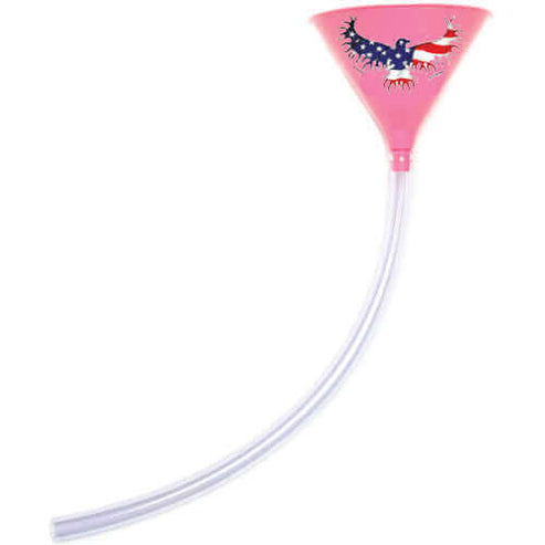 American Eagle Beer Bong – Patriotic Funnel with Valve
